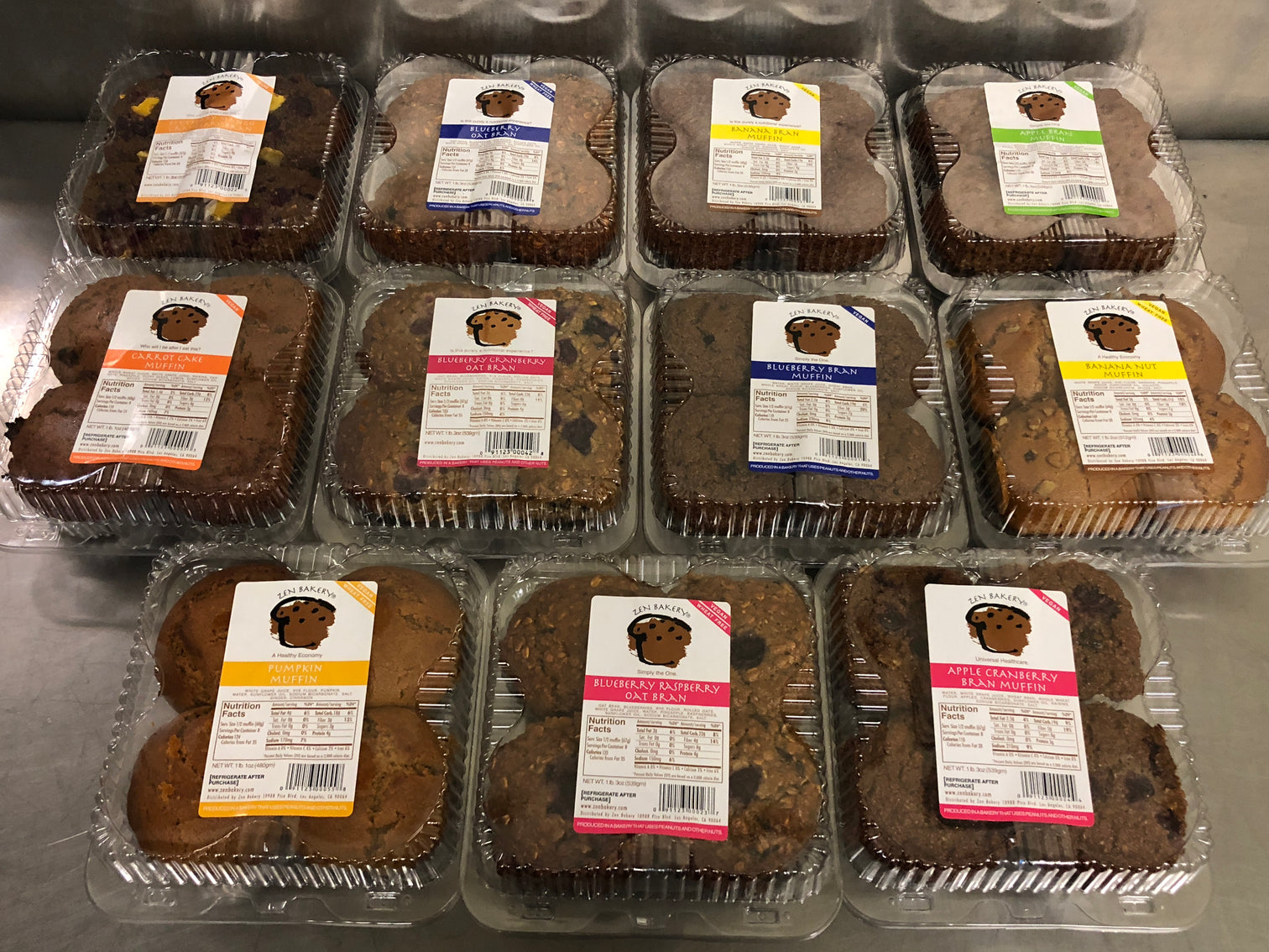 Zen Bakery & Sconeage Bakery Muffins, Granola, Cookies & More ...