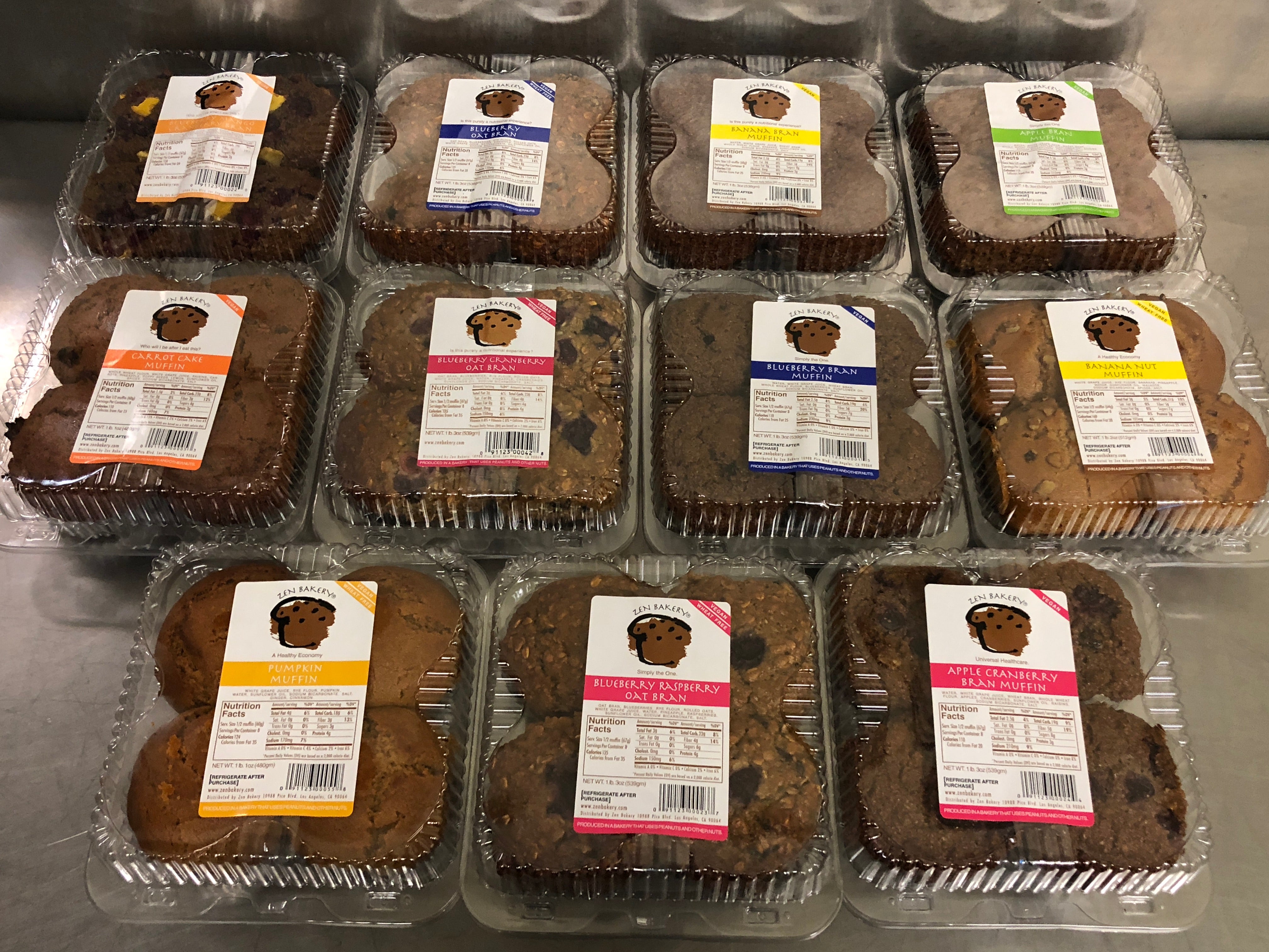Zen Bakery & Sconeage Bakery Muffins, Granola, Cookies & More ...