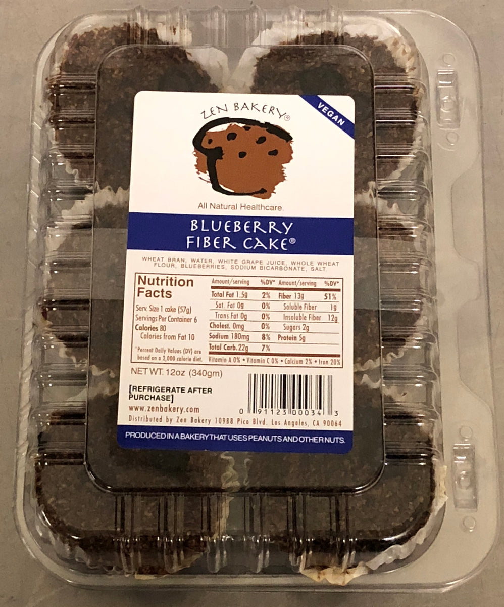 Zen Bakery Blueberry Fiber Cake – Internet Bakery